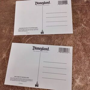 Disney | Office | Vintage Lot Of 7 Blank Walt Disney Postcards | Poshmark